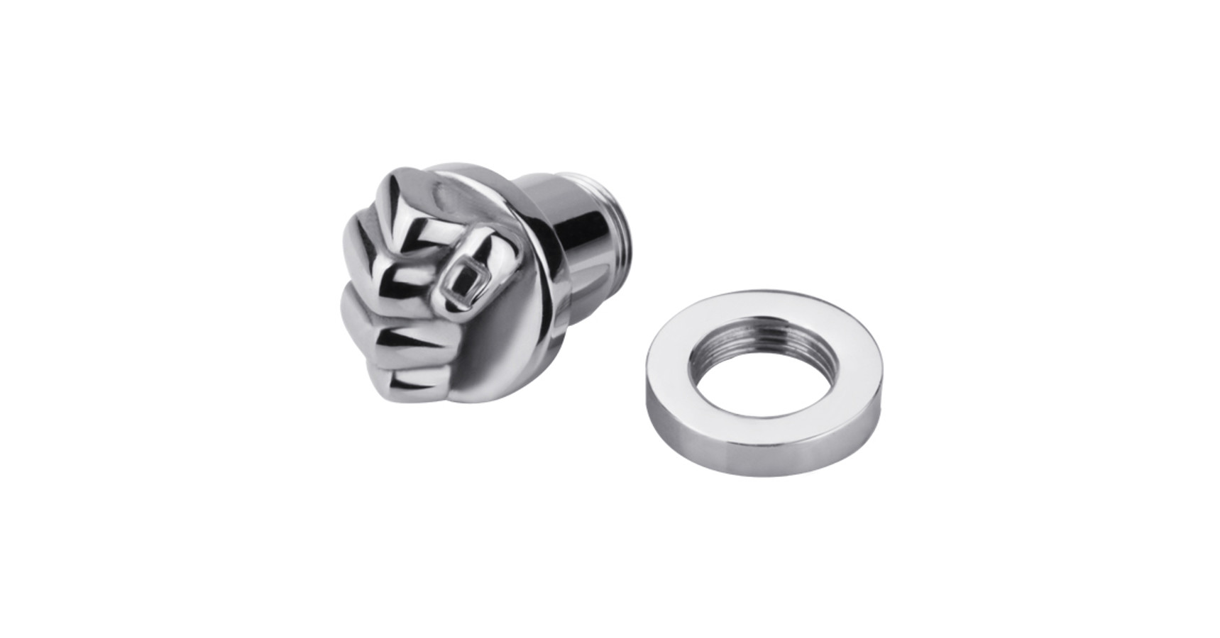 Piercing, tágító (persely), külső menetes, 316L orvosi acél - 316L ...